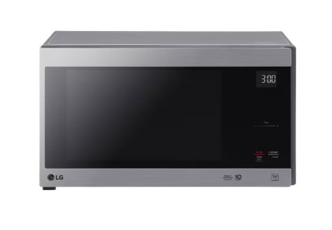 LG - 1.5Cu.Ft Smart Microwave Inverter , Silver