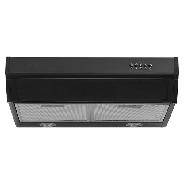 Drija - Compacta 60 Black 24" Cooker Hood