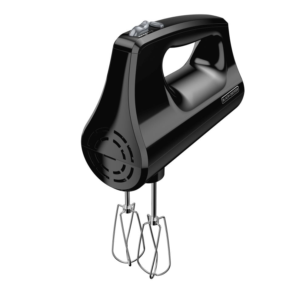 Black & Decker - Hand Mixer 5 Speed , Black