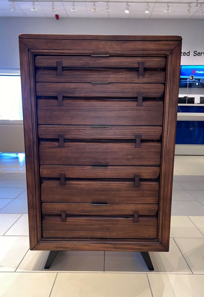 CARPENTRY -CHEST, RUSTIC BROWN