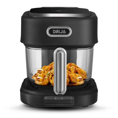 DRIJA - 4.5L DELUXE STEAM AIR FRYER BLACK