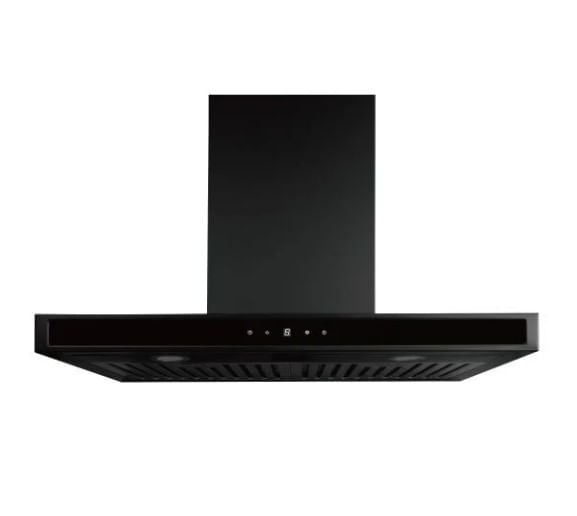 Drija - Cooker Hood Quadrato Isla 90 black 36